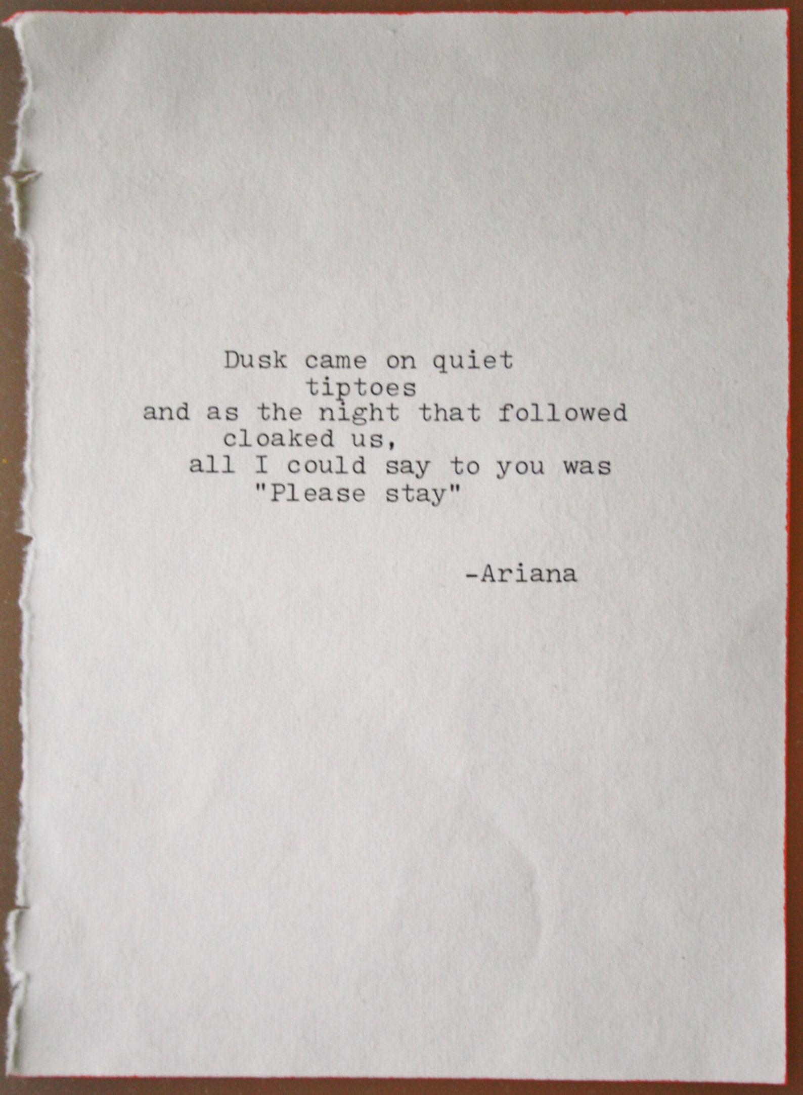 Love Poem Original Poetry Love Letter Typography Wedding Vows Love Note ...