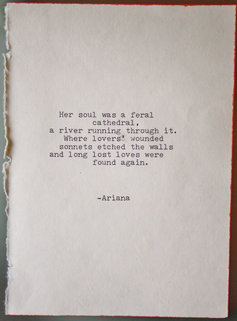 Love Poem Original Poetry Love Quote Typographic Love Print Typography ...