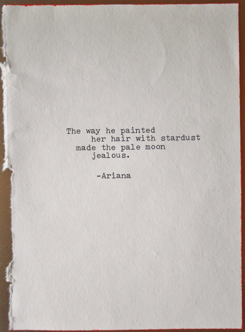 Poem Love Poem Original Poetry Typography Typographic Print Love Letter ...