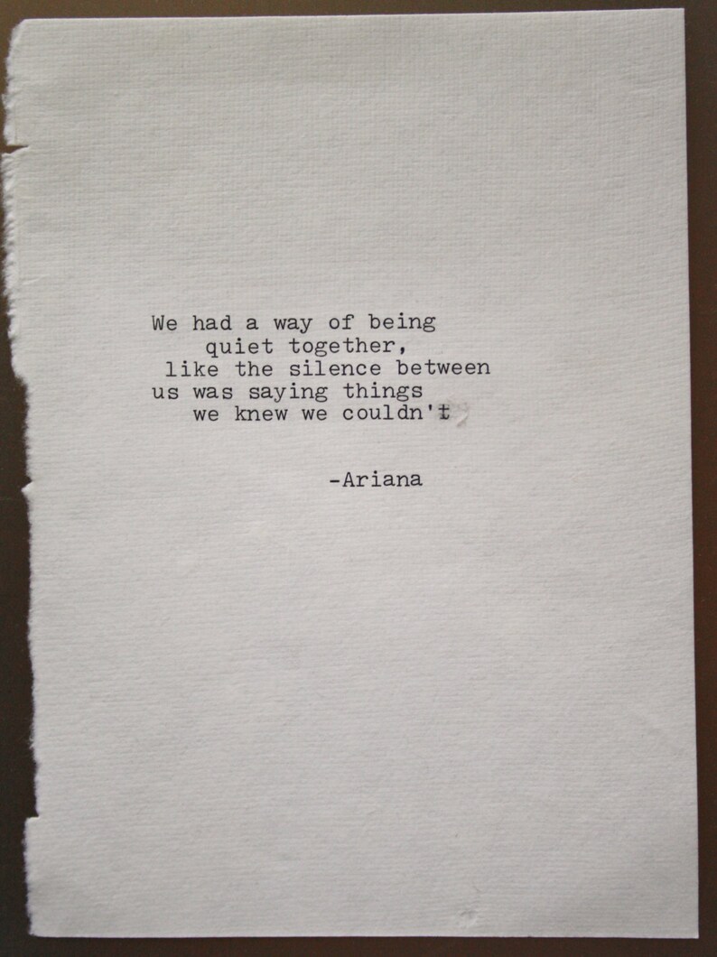 Poem Love Poetry Original Poem Typography Typographic Art Print Wall ...