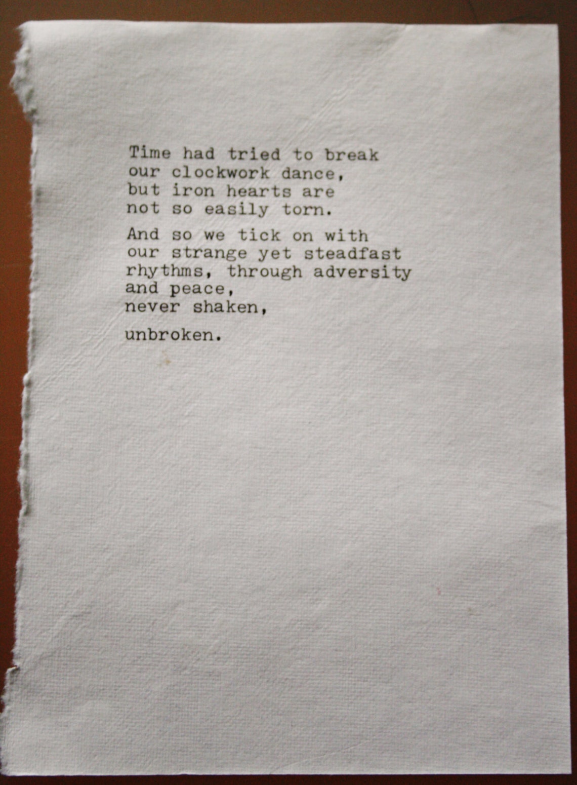 Poetry Poem Original Poem Art Print Typography Typographic Print Wall ...