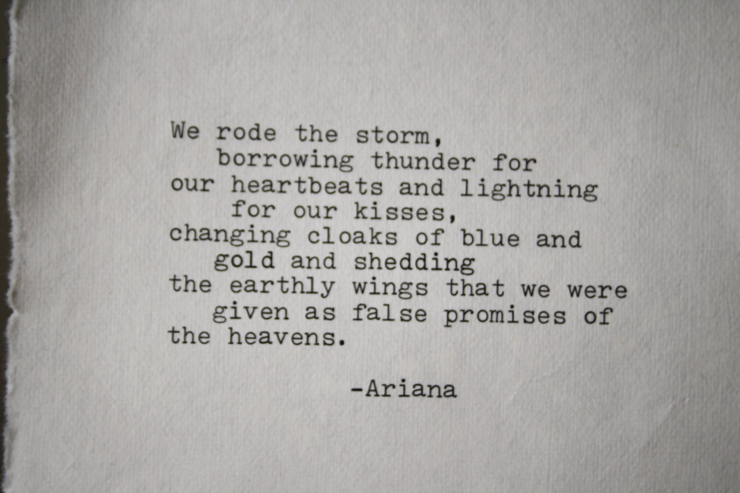 Love Poem Original Poetry Typography Typographic Art Print Love Letter ...