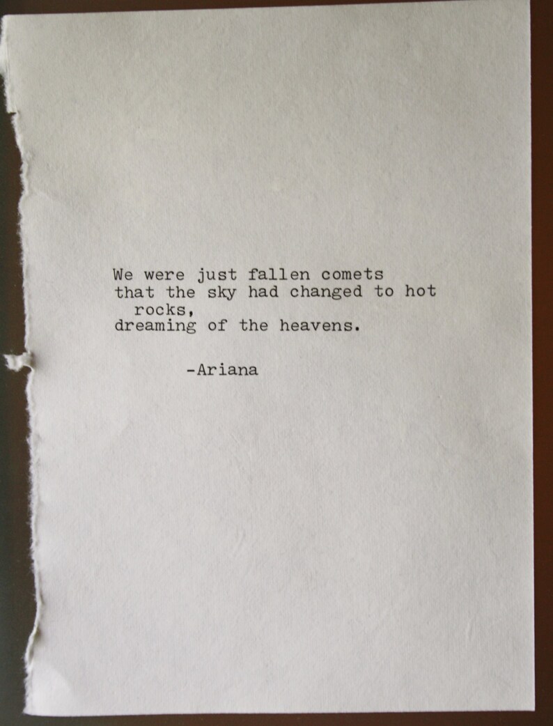 Poetry Original Poem Typography Art Typographic Print Wall Art Home ...