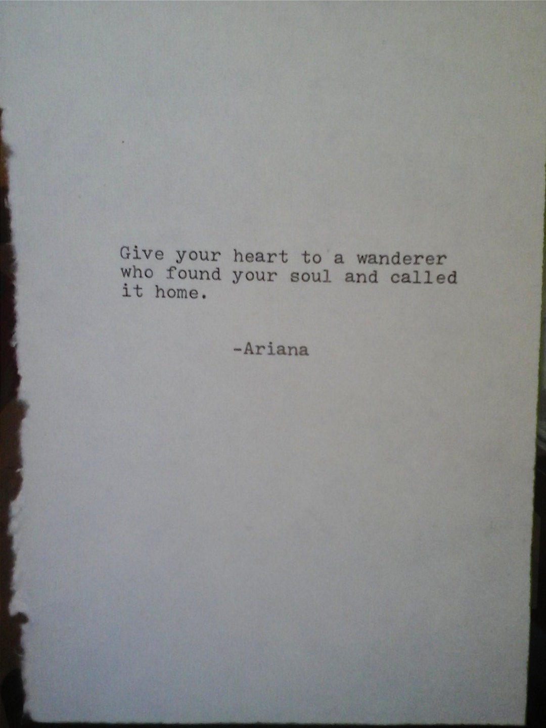 Love Poetry Romantic Typography Typographic Art Print Home Decor Wall ...