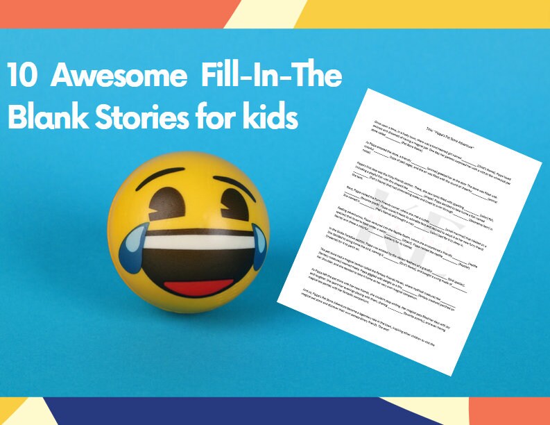 10 Fun Fill-in-the-blank Stories for Kids - Etsy