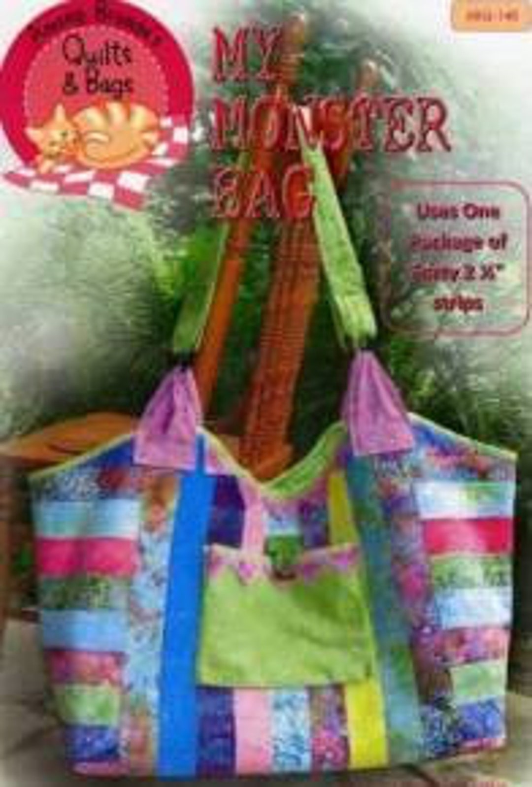 Extra Large Tote - Monster Bag Pattern - Hobo Bag Style - Beach Bag - Etsy