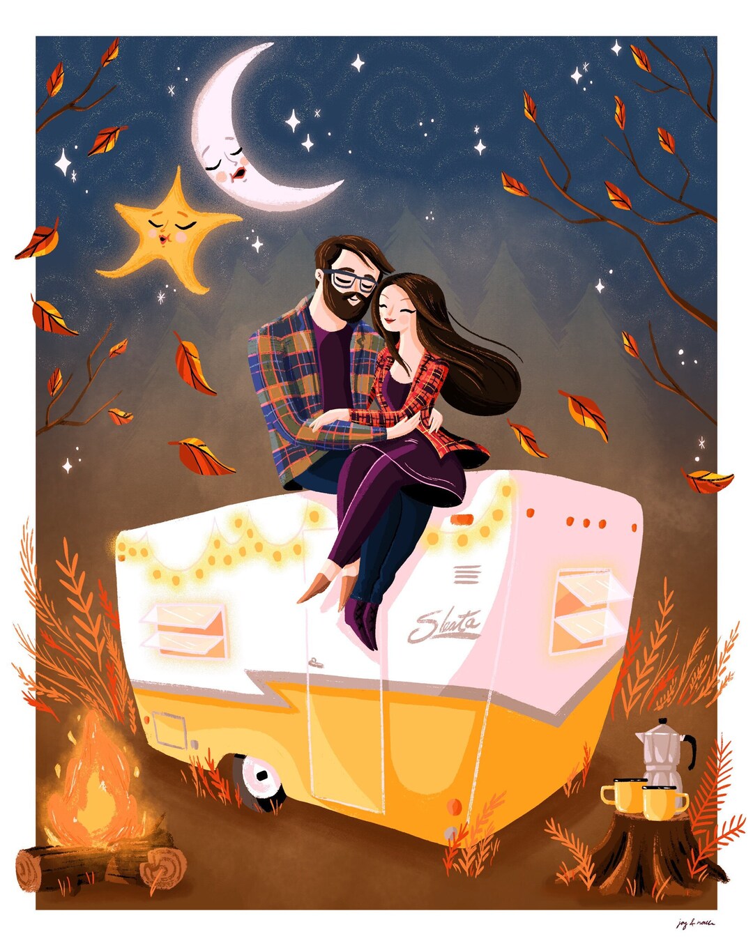 Custom Portrait Illustration, Custom Family Portrait, Custom Wedding ...