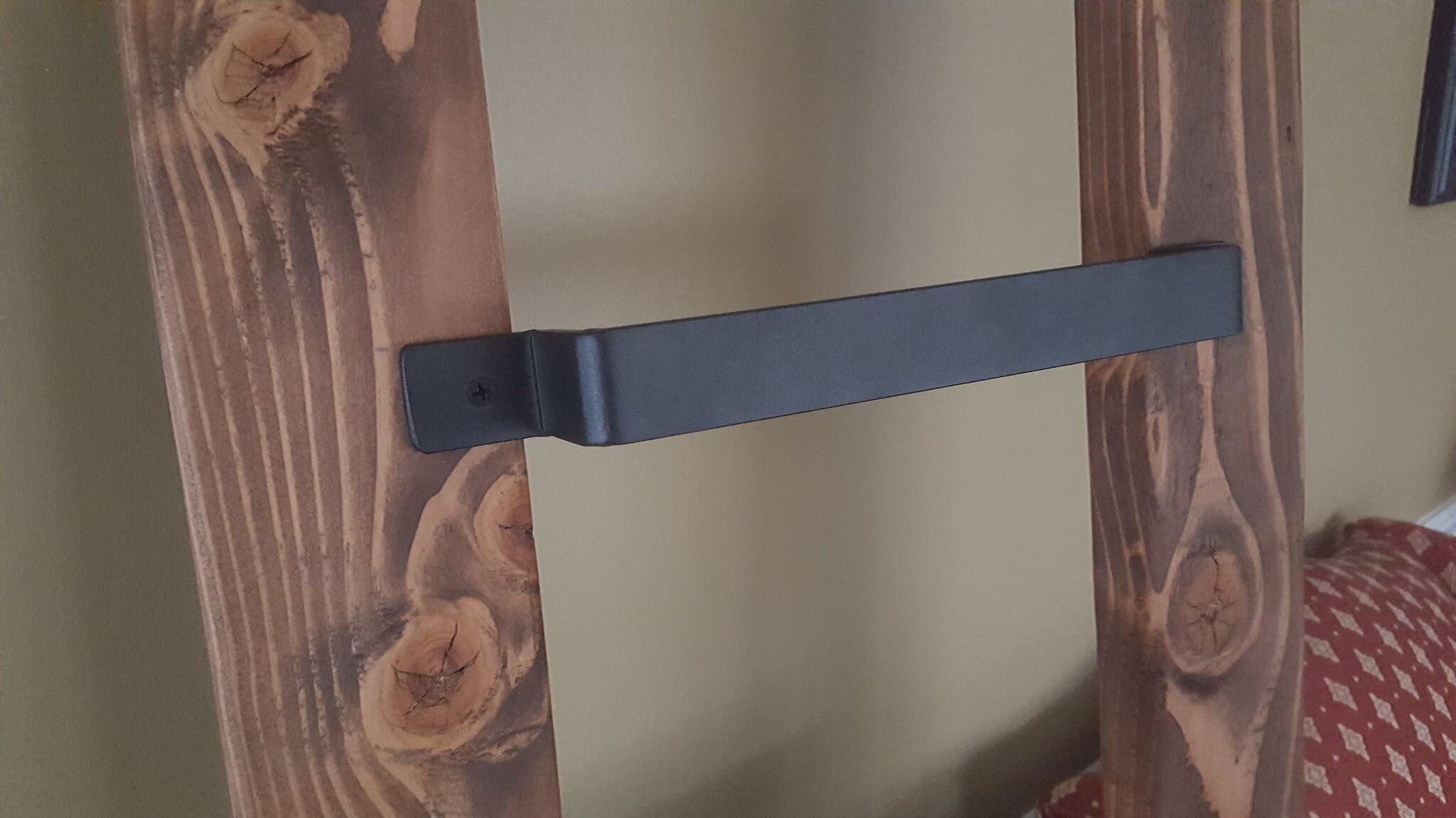 Rustic Wooden Blanket Ladder // Farmhouse Ladder // Narrow | Etsy