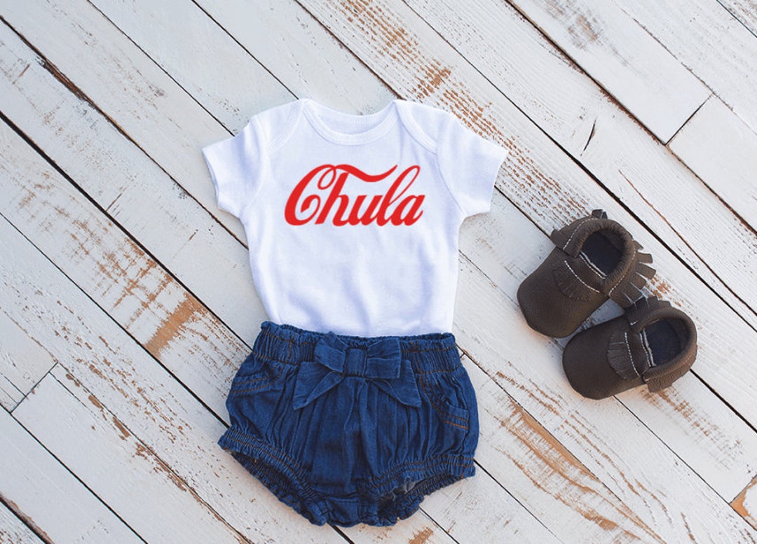 Baby Girl Onesie Chula White Mexican Latina Shower - Etsy