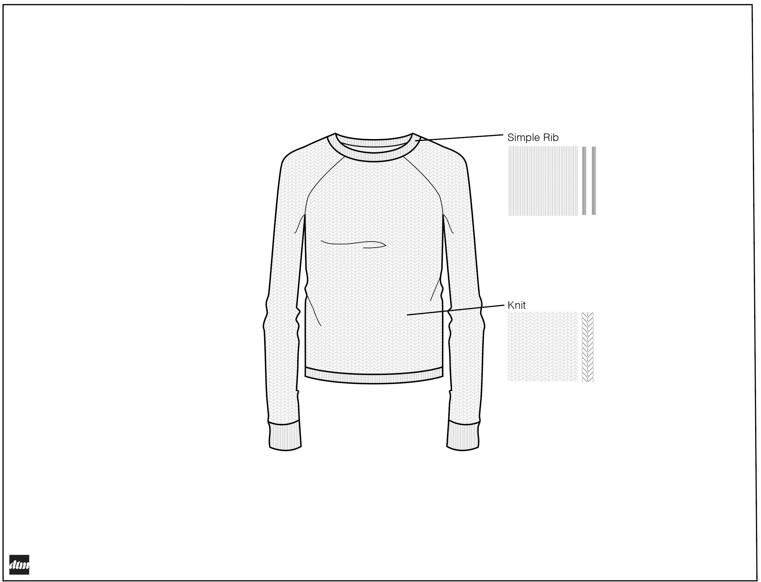 Basic Knit Sweater Swatches and Textures for Adobe Illustrator (10 Pack ...