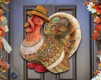 Thanksgiving door | Etsy
