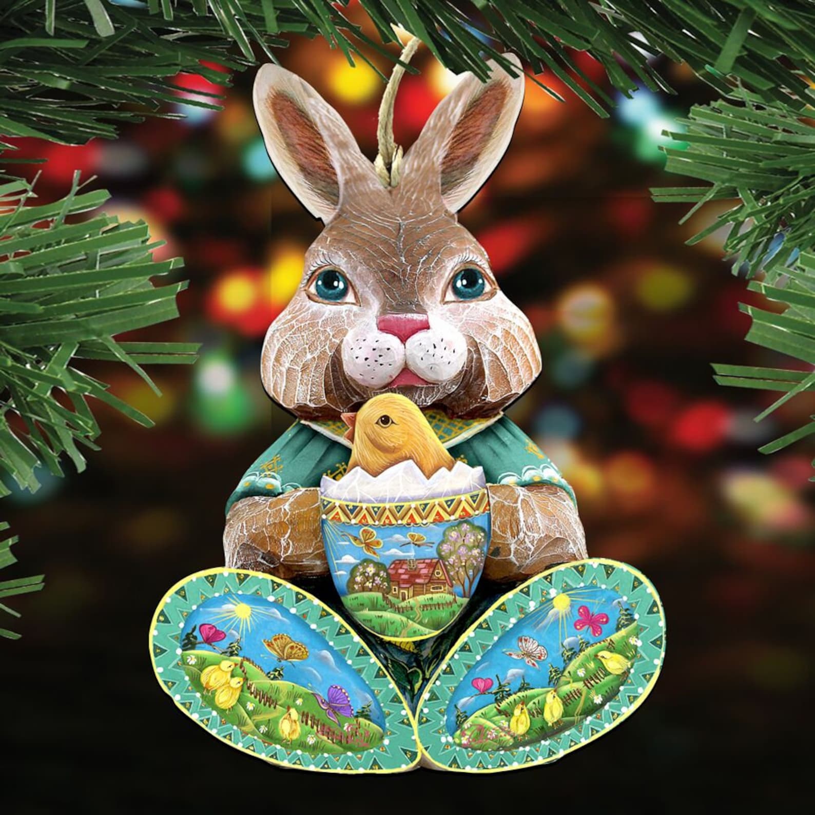 Easter Ornaments For Tree Spring Easter Holiday Keepsake | Etsy