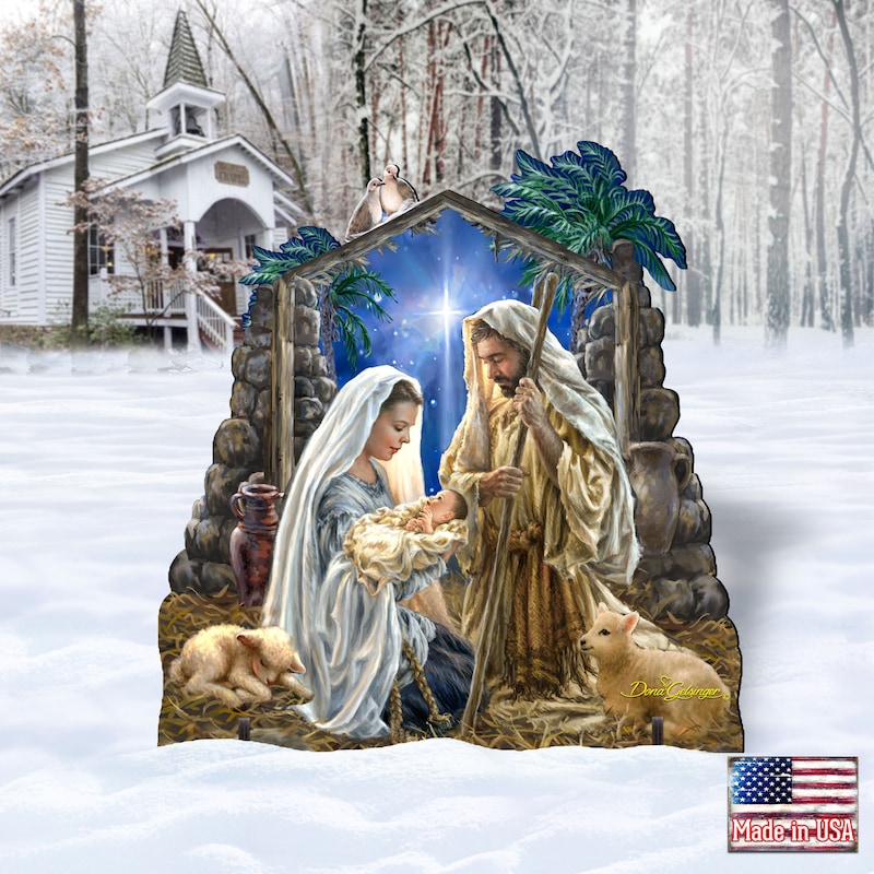 Nativity Scene Outdoor - Etsy