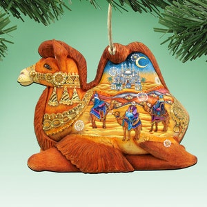 Nativity Camel Ornament - Three Wise Men Camel - Holiday Tree ...
