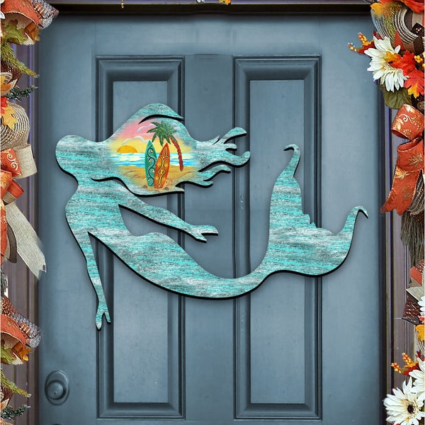 Mermaid Wall Hanging - Etsy