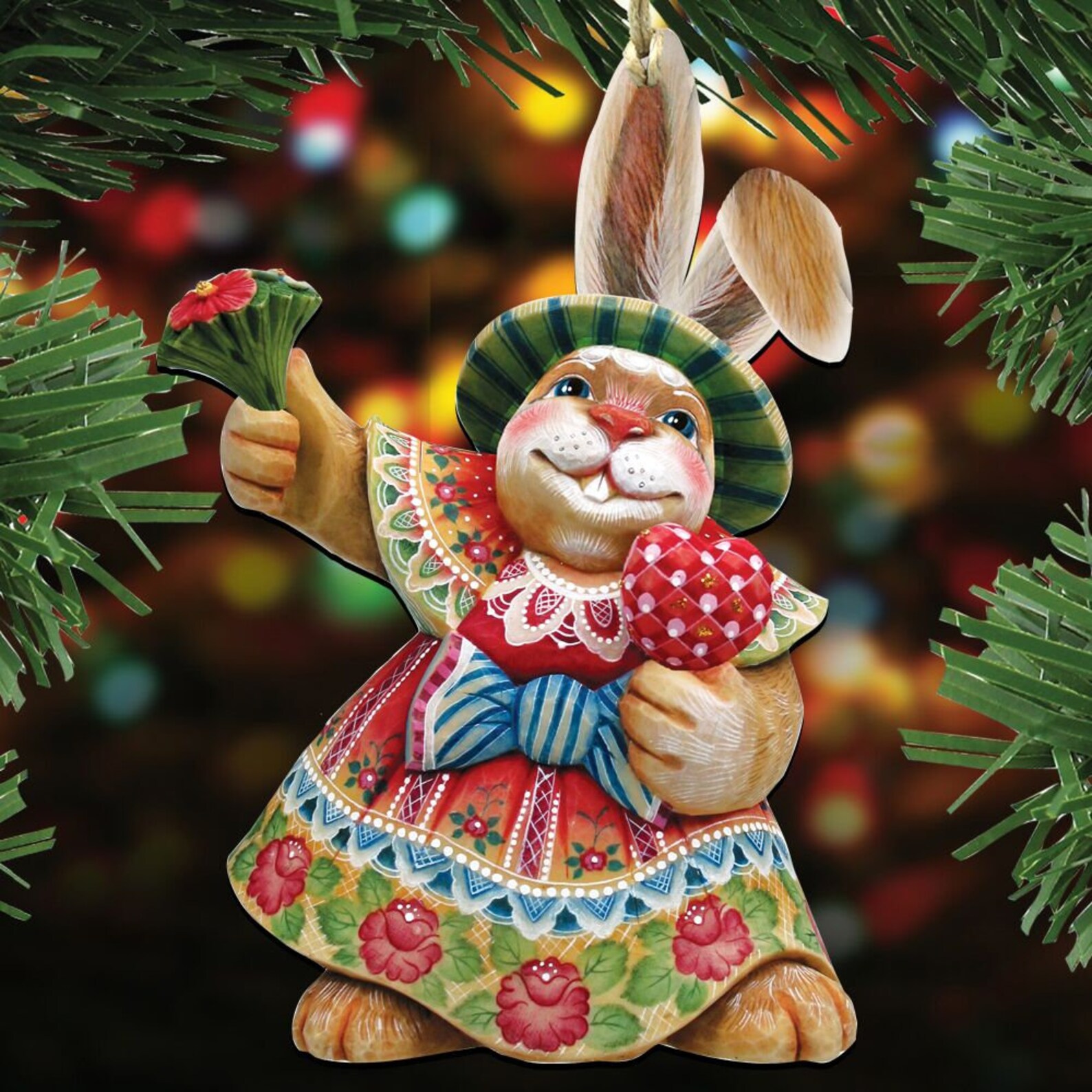 Easter Ornaments for Tree Easter Bunny Spring Holiday | Etsy