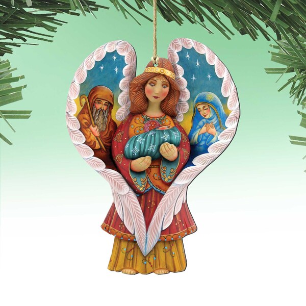 Miniature Nativity Angel - Etsy
