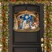 The Birth of Jesus Nativity Scene Holiday Door Décor by G. Debrekht ...