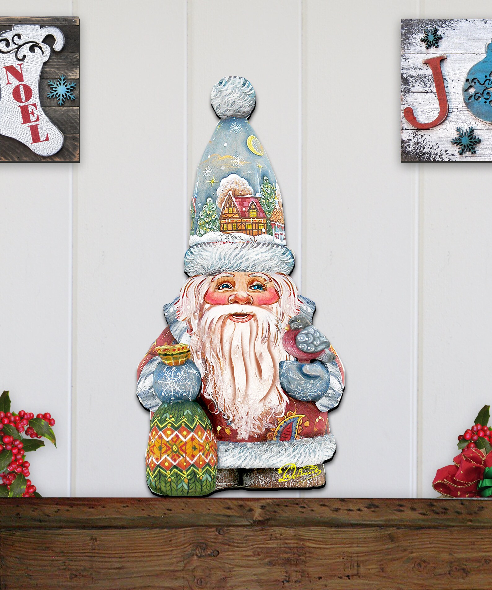 Holiday Decoration Holiday decor Santa Claus Christmas Decor | Etsy