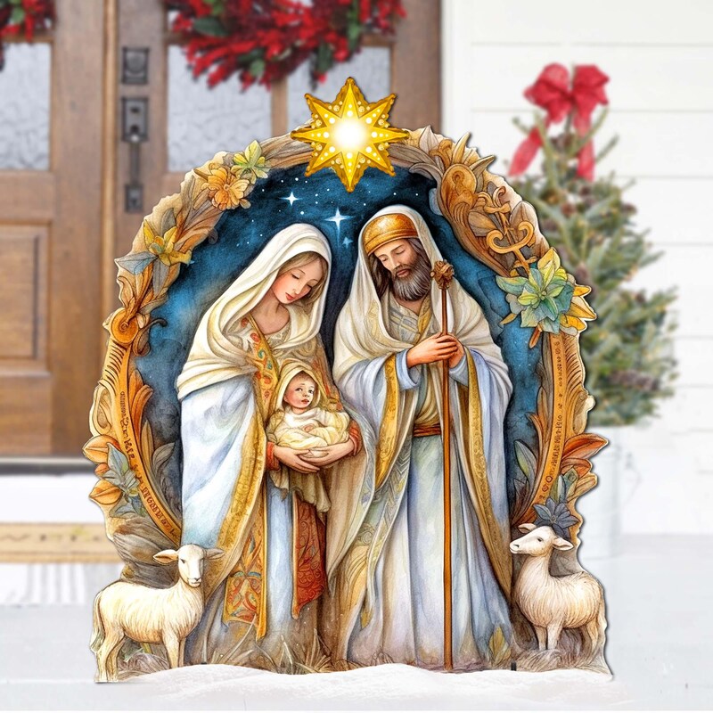 Outdoor Nativity Scene - Etsy