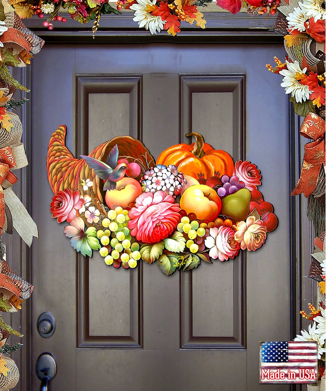 Fall Décor, Autumn Décor, Fall Wreath, Thanksgiving Decorations ...