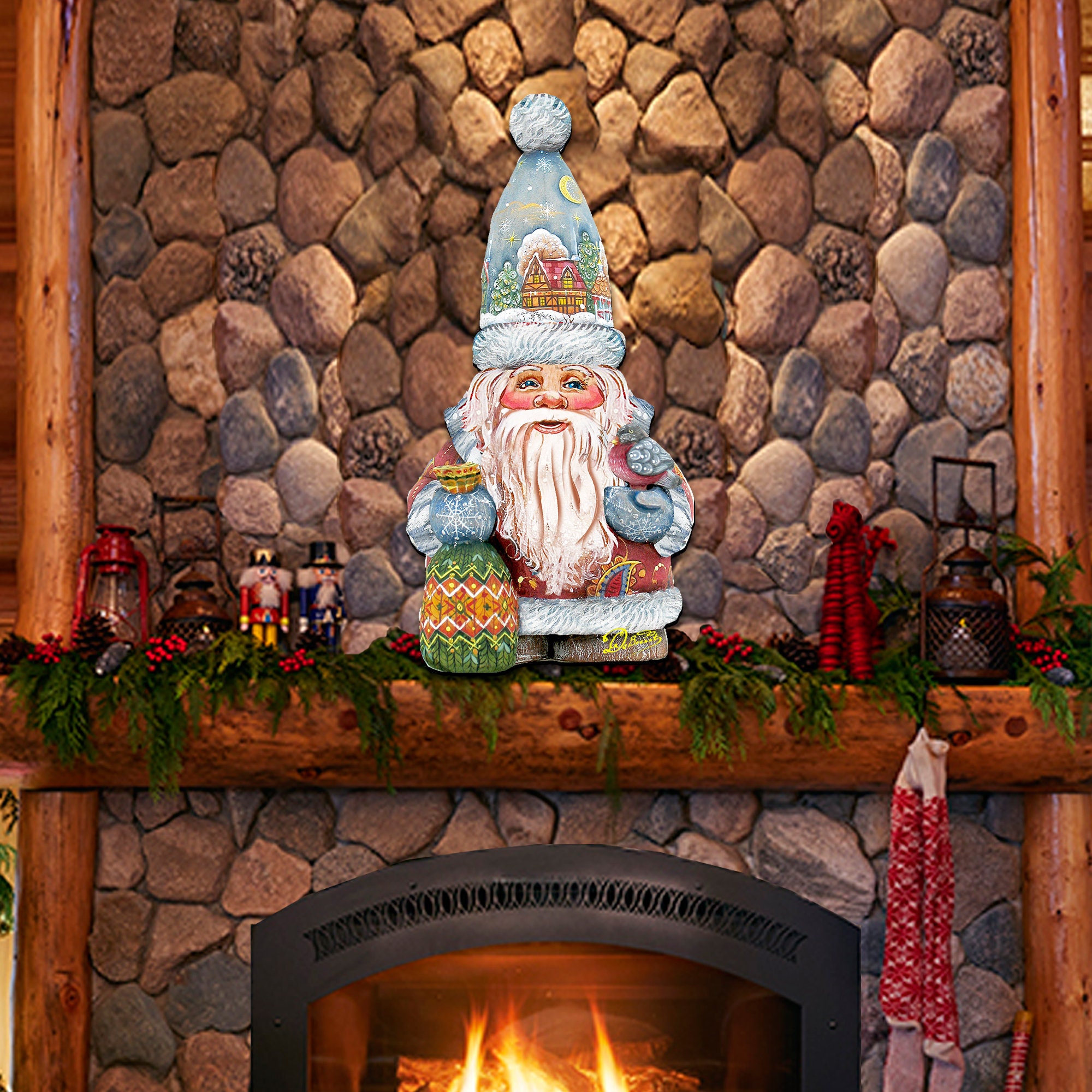 Holiday Decoration Holiday decor Santa Claus Christmas Decor | Etsy