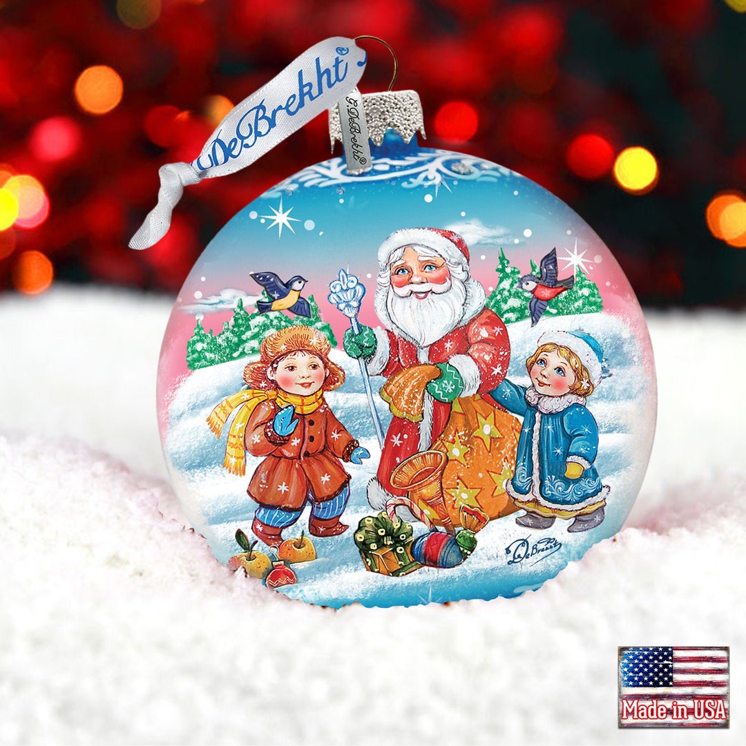 Saint Nicholas Christmas Ornament - Saint Nick Giver of Gifts Mercury ...