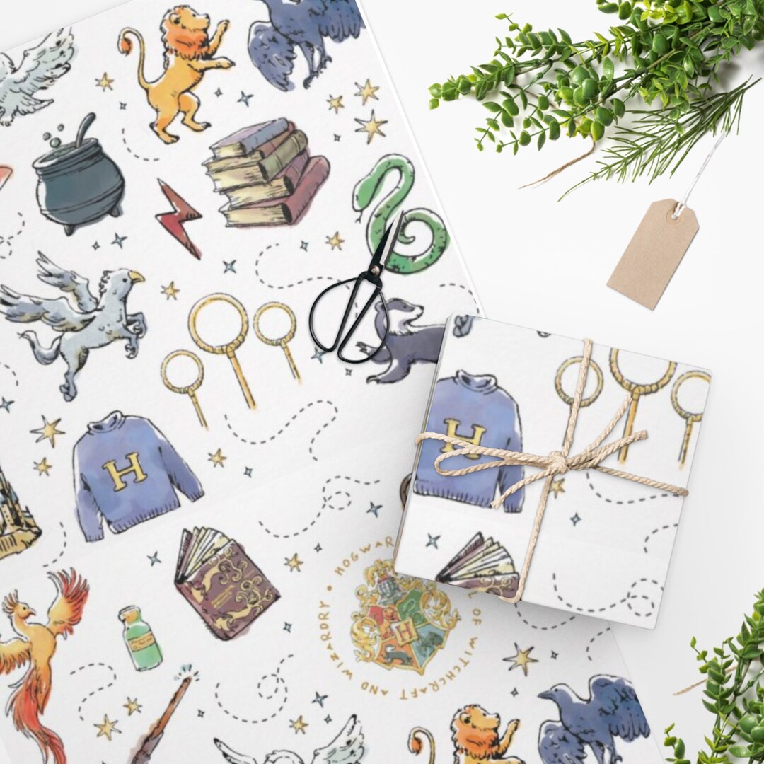 Wizard World Wrapping Paper - Etsy