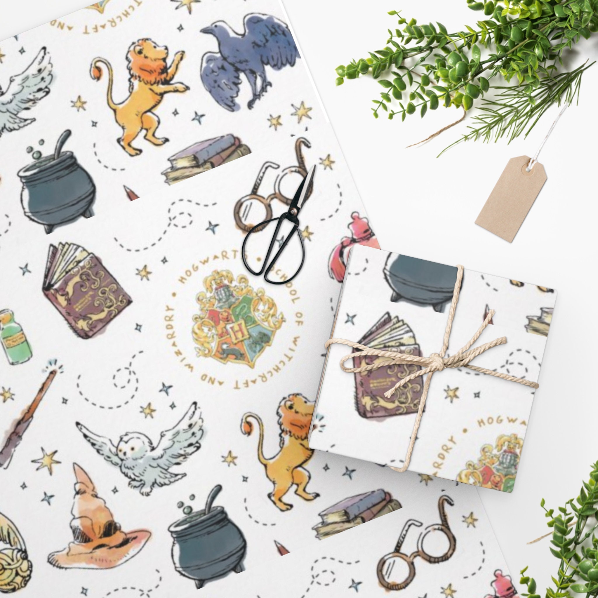 Wizard World Wrapping Paper - Etsy