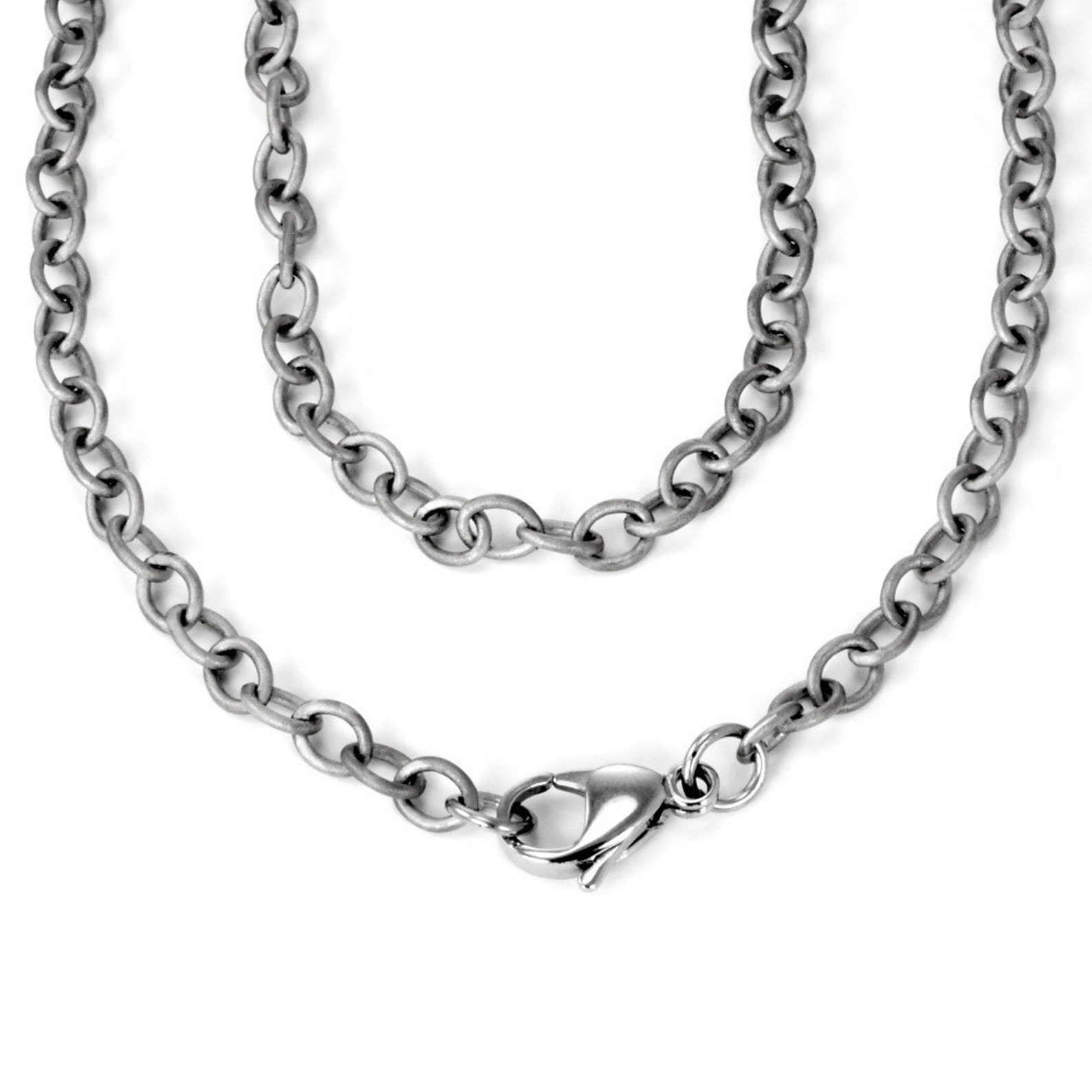 Titanium Rolo Chain - Etsy
