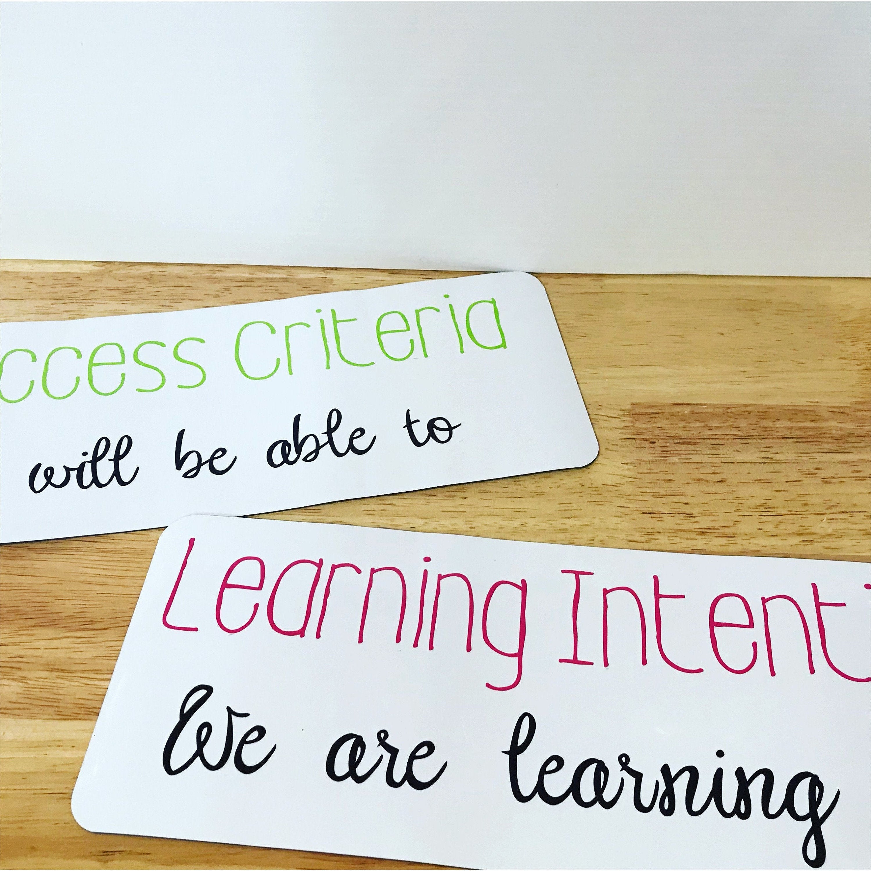 Learning Intention & Success Criteria Magnets - Etsy