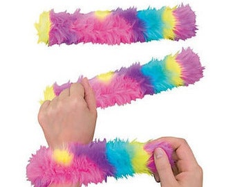 Plush Slap Bracelet - Etsy