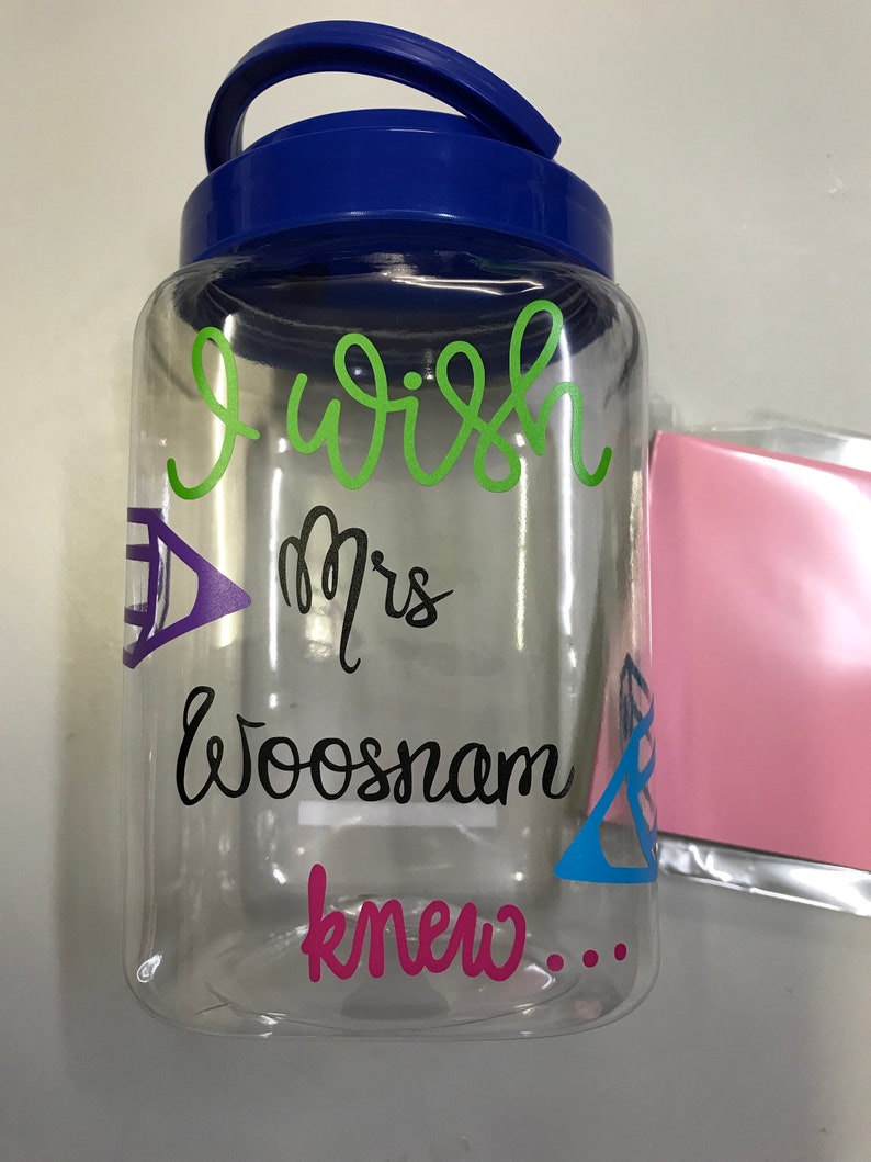 Personalised I Wish My Teacher Knew Classroom Jar Etsy Personalised I Wish My Teacher Knew Classroom Jar Etsy