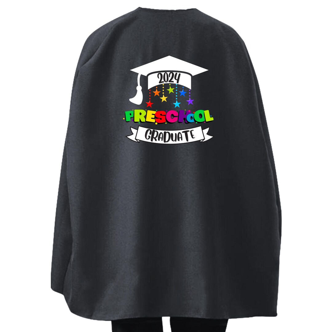 Student Cape - Preschool Graduate 2024 Mortarboard - Etsy