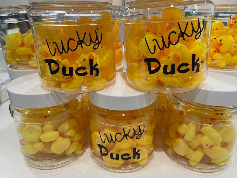 Lucky Ducks Class Set of Mini Ducks - Etsy