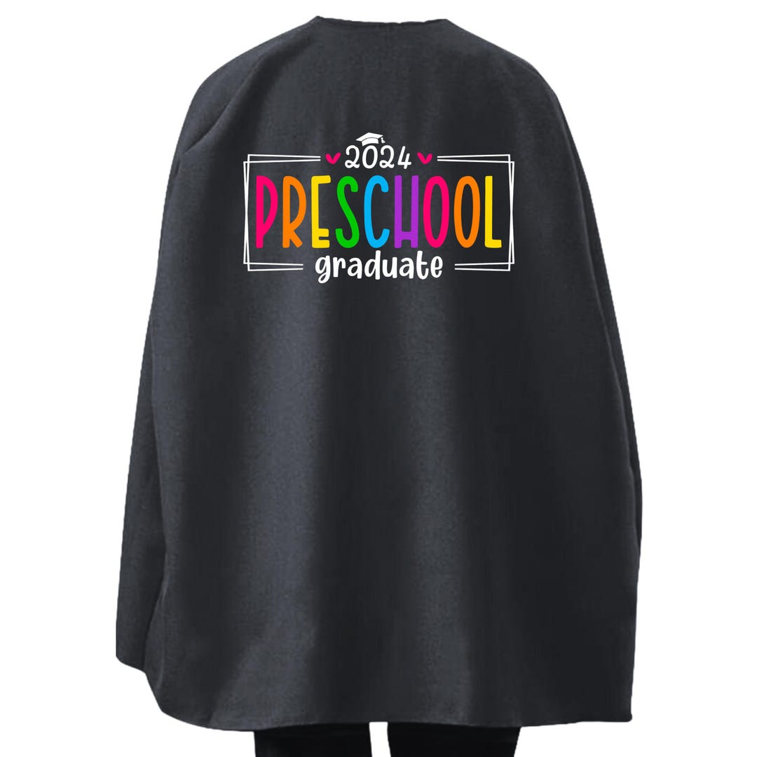 Student Cape - Preschool Graduate 2024 - Etsy