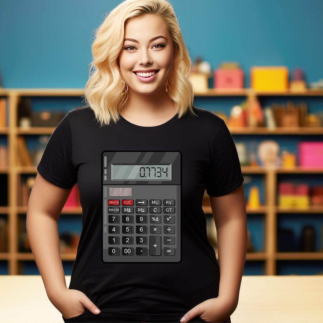 Numeracy Day Maths Day Hello Calculator Teacher T-shirt - Etsy