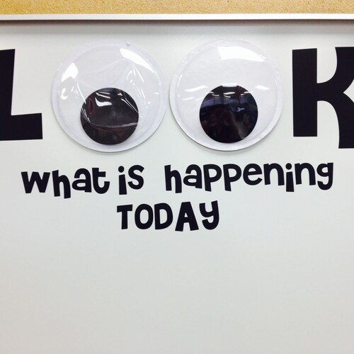 LOOK Board Decals With Large Googly Eyes - Etsy