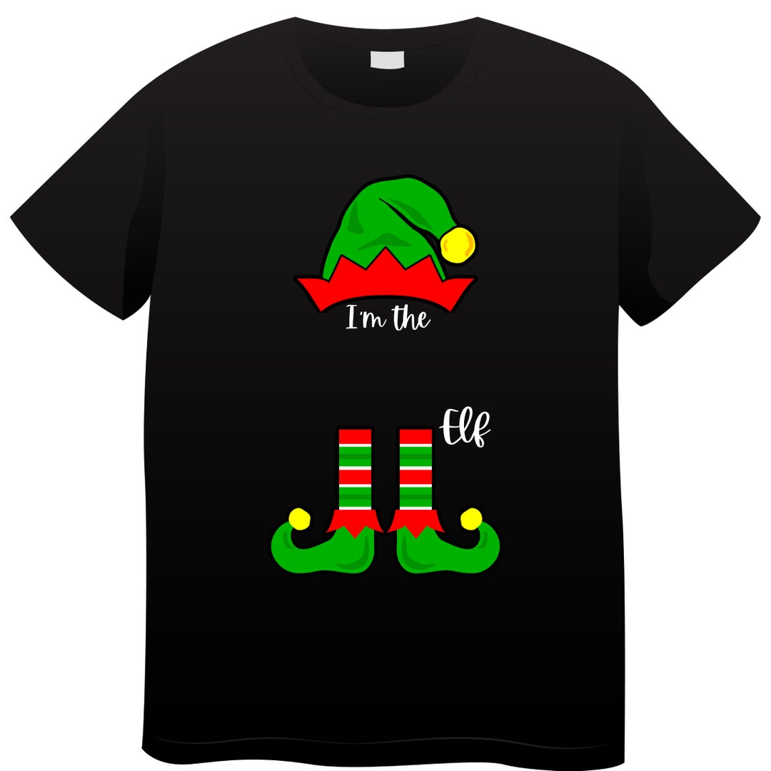 Elf Squad Iron on Transfer I'm the .... Elf Custom - Etsy