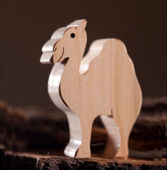 Wooden CAMEL toy | Etsy
