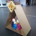 Unique Handmade Miniature Quilling Nativity Scene With a Paper Hut and ...