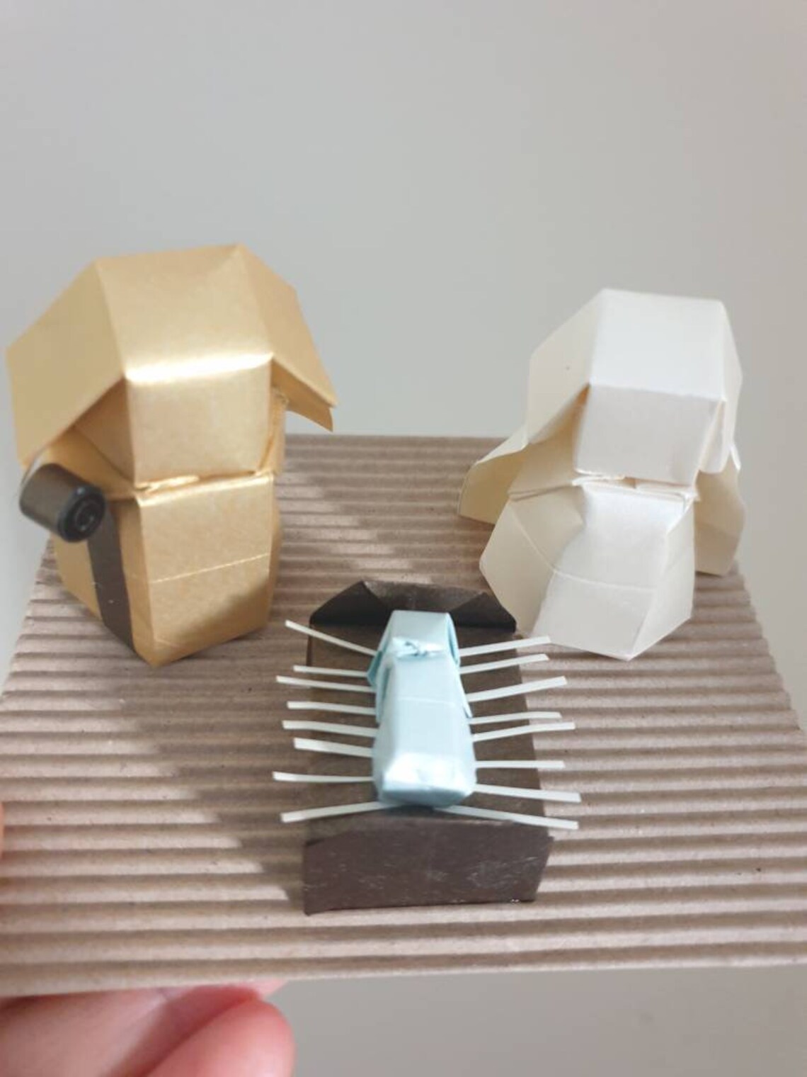 Handmade Nativity Scene All in Origami Very Original With a - Etsy