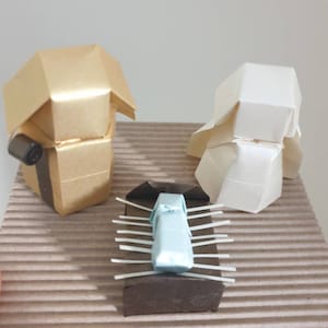 Handmade Nativity Scene All in Origami Very Original With a - Etsy