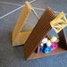 Unique Handmade Miniature Quilling Nativity Scene With a Paper Hut and ...