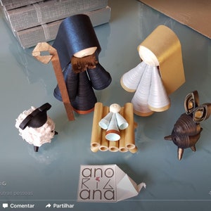 Quilling Nativity Scene - Small - Etsy