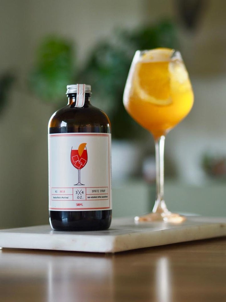 Spritz Syrup- the Mocktail Favorite - Etsy