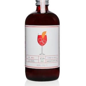 Spritz Syrup- the Mocktail Favorite - Etsy