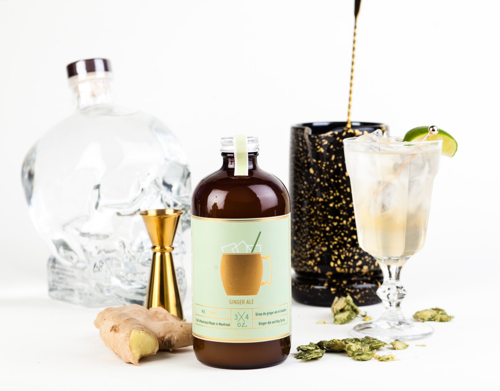 Ginger Ale and Hops Syrup! Sirop De Ginger Ale Et Houblon - Etsy Canada