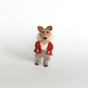 Mr Fox Mayor Harrison Fox Christmas Muppet Fox Puppet Emmet Otter's Jug ...