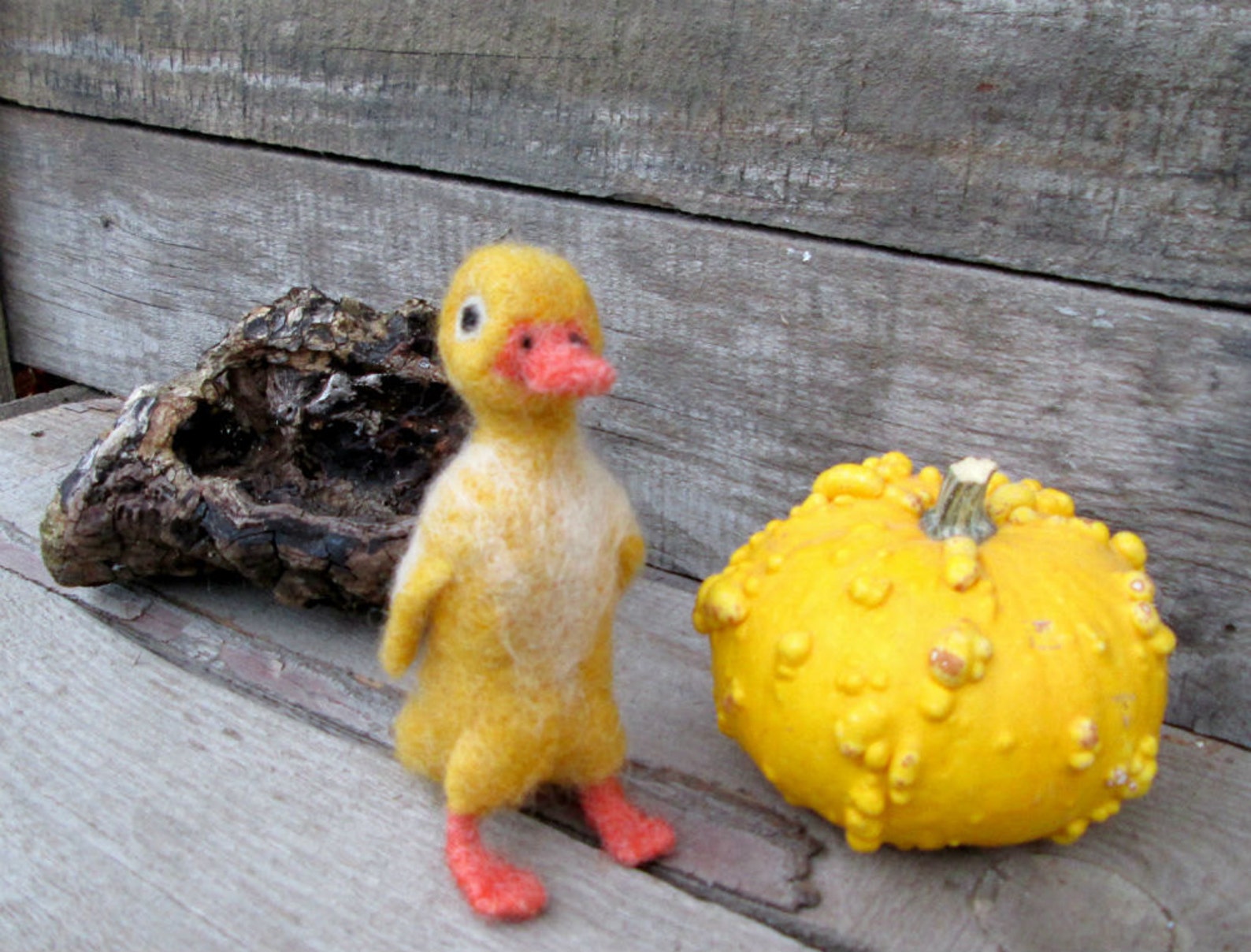 Felted Duck Easter Decor Wool Duck Woolen Sculpture Felted Animal ...
